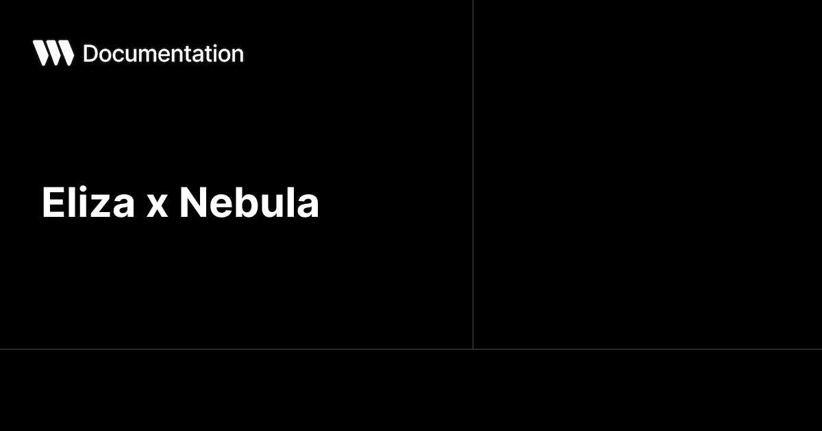 Integrate ElizaOS x thirdweb Nebula