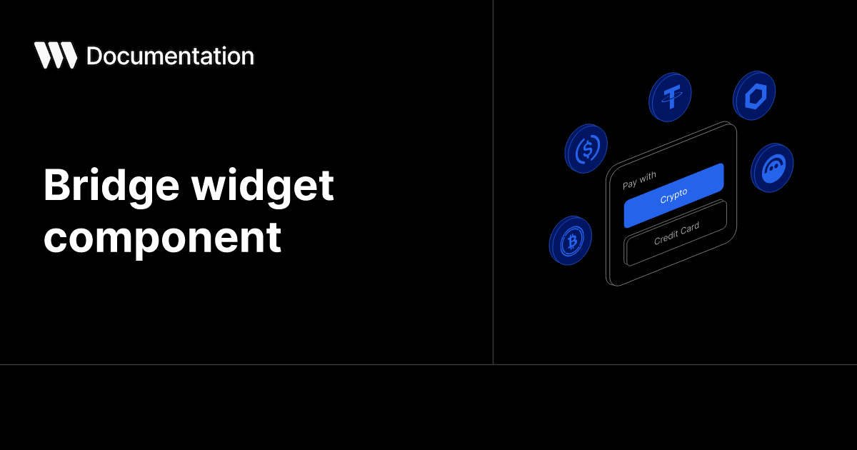 Bridge widget component
