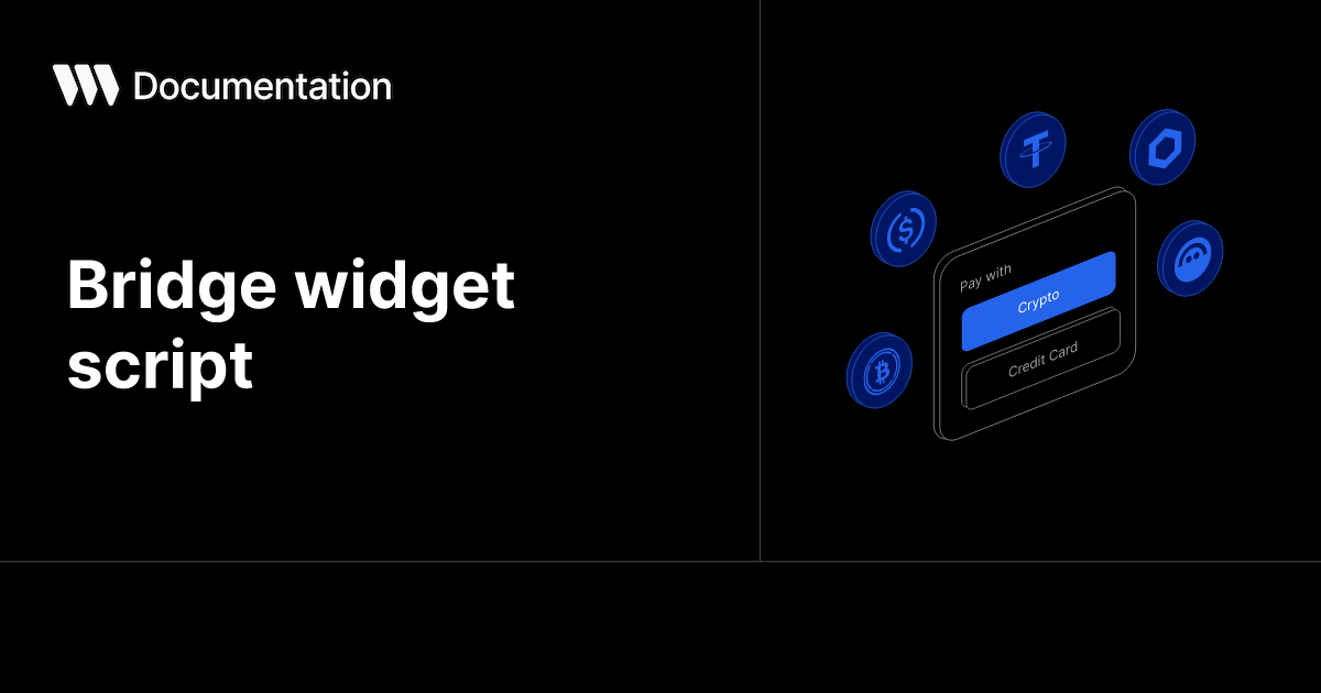 Bridge widget script