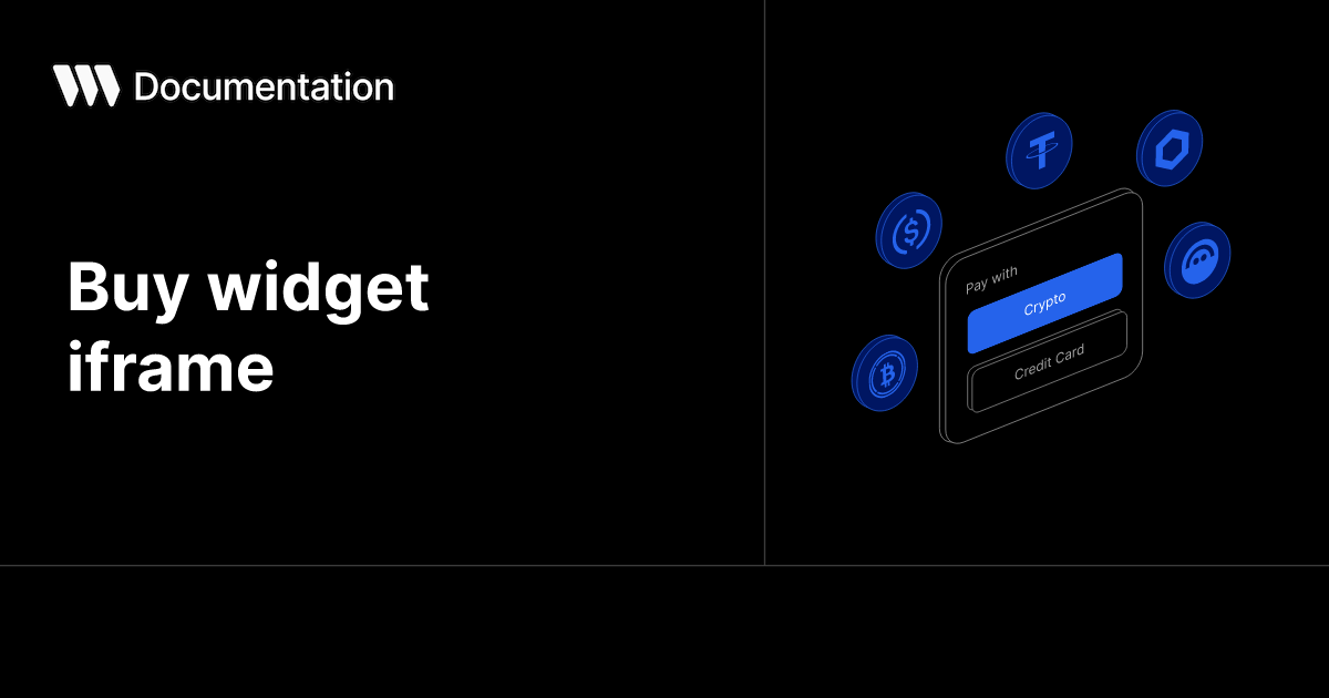 Buy widget iframe