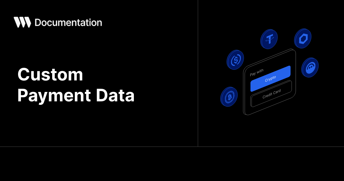 Custom Payment Data