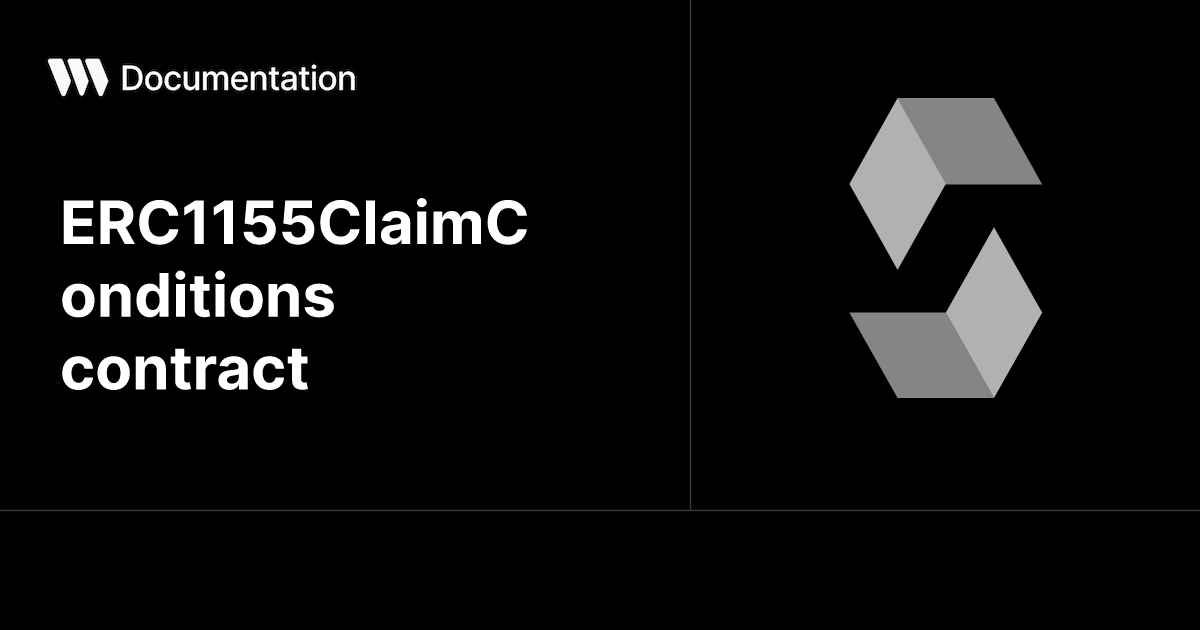 ERC1155ClaimConditions | thirdweb contract
