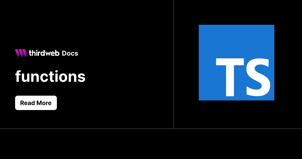 Functions Typescript Sdk 