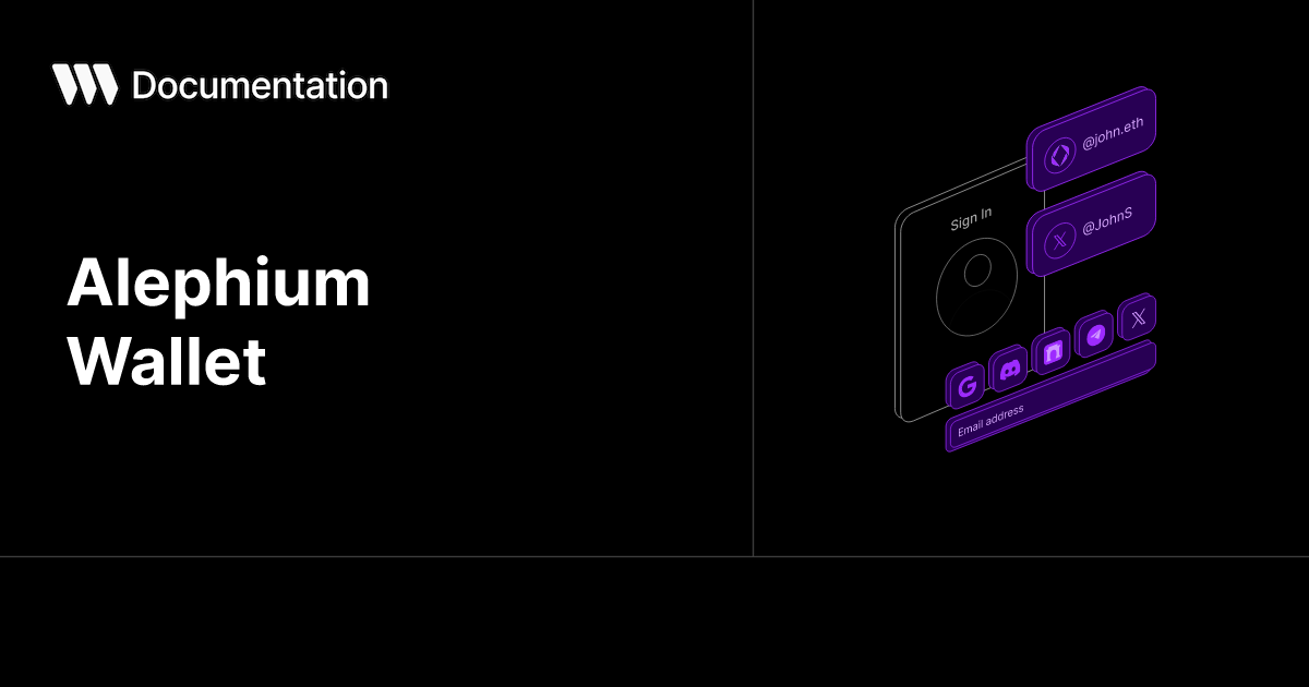 Alephium Wallet