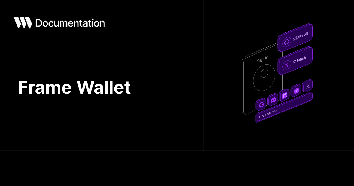 Frame Wallet