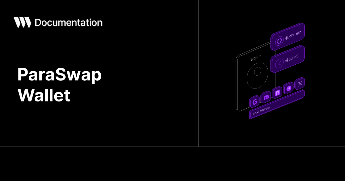 ParaSwap Wallet