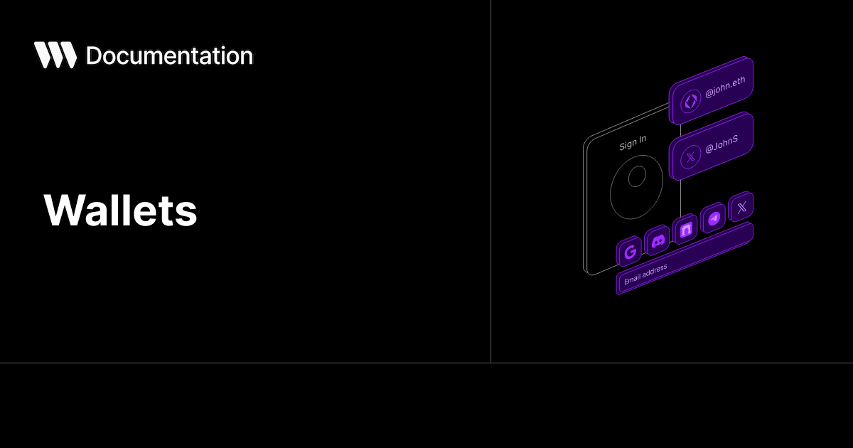 Get started with wallets